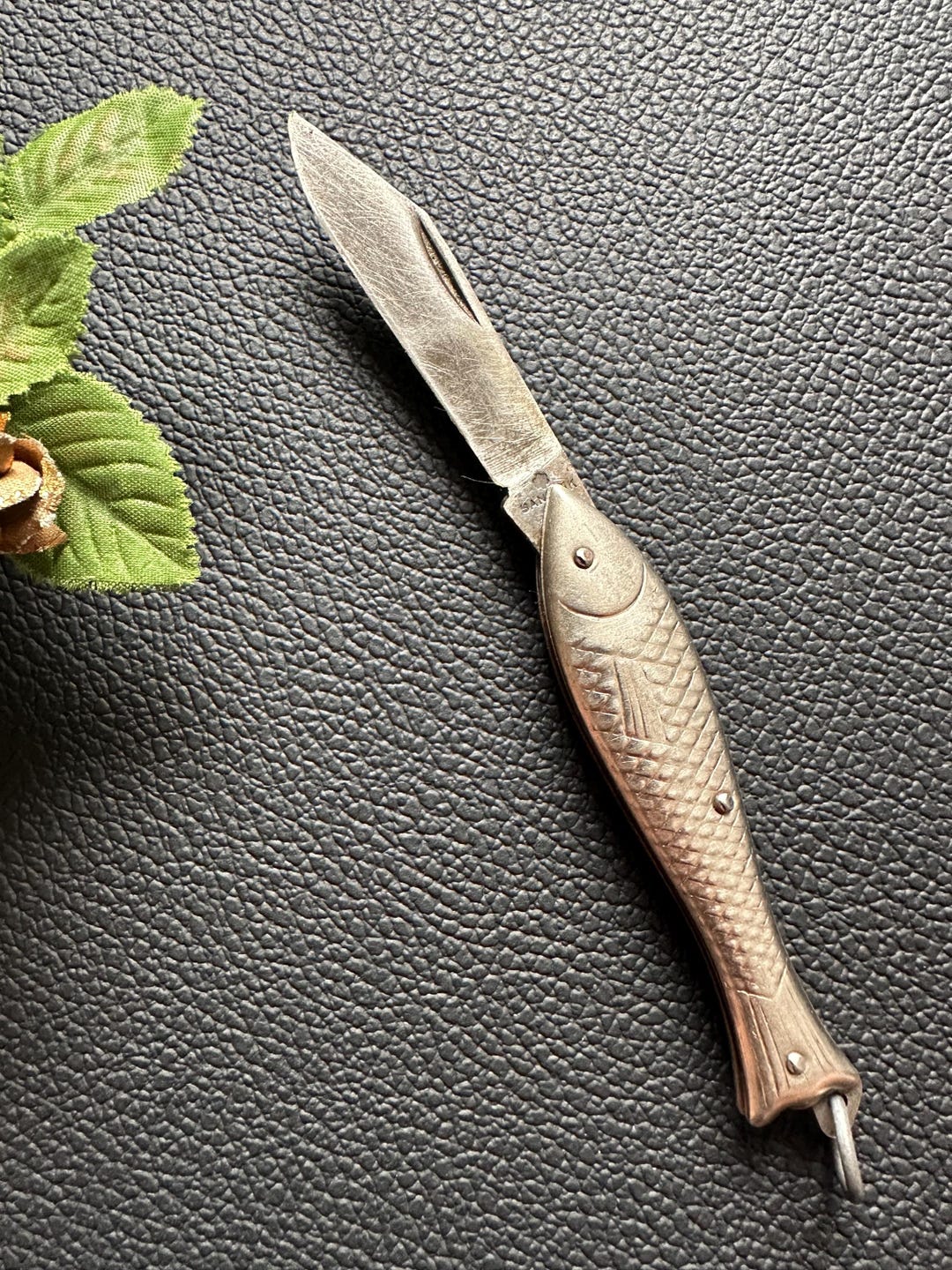 Vintage Fish-shaped Pocket Knife From Czechoslovakia Sandrik, 1947-1955 ...