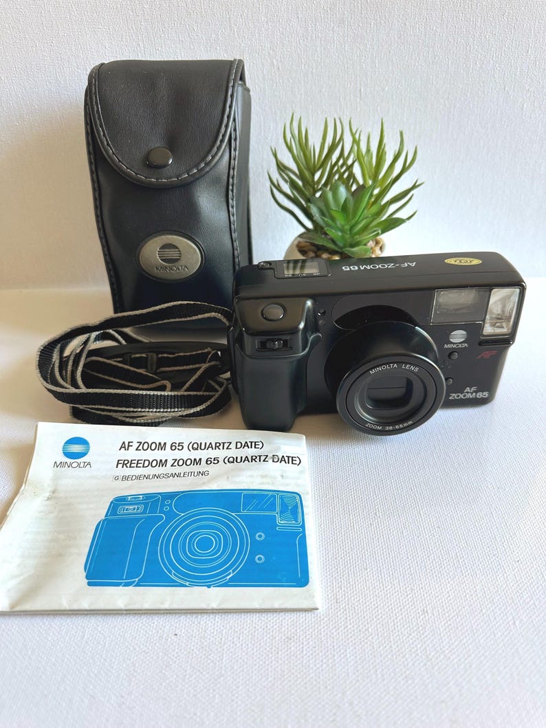 Minolta Af-zoom 65 35mm Film Camera - Etsy UK