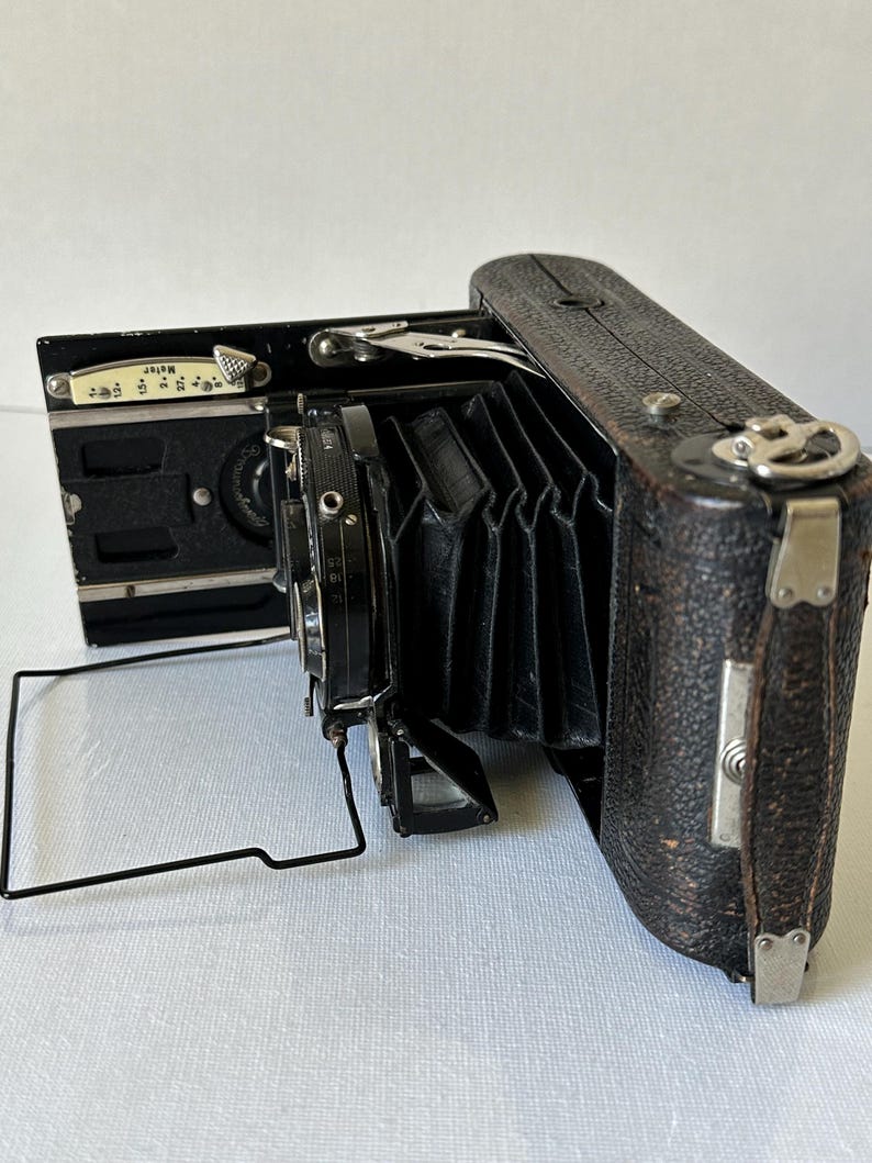 Vintage Folding Camera Voigtländer Compur With Anastigmat Skopar 1:4.5 ...