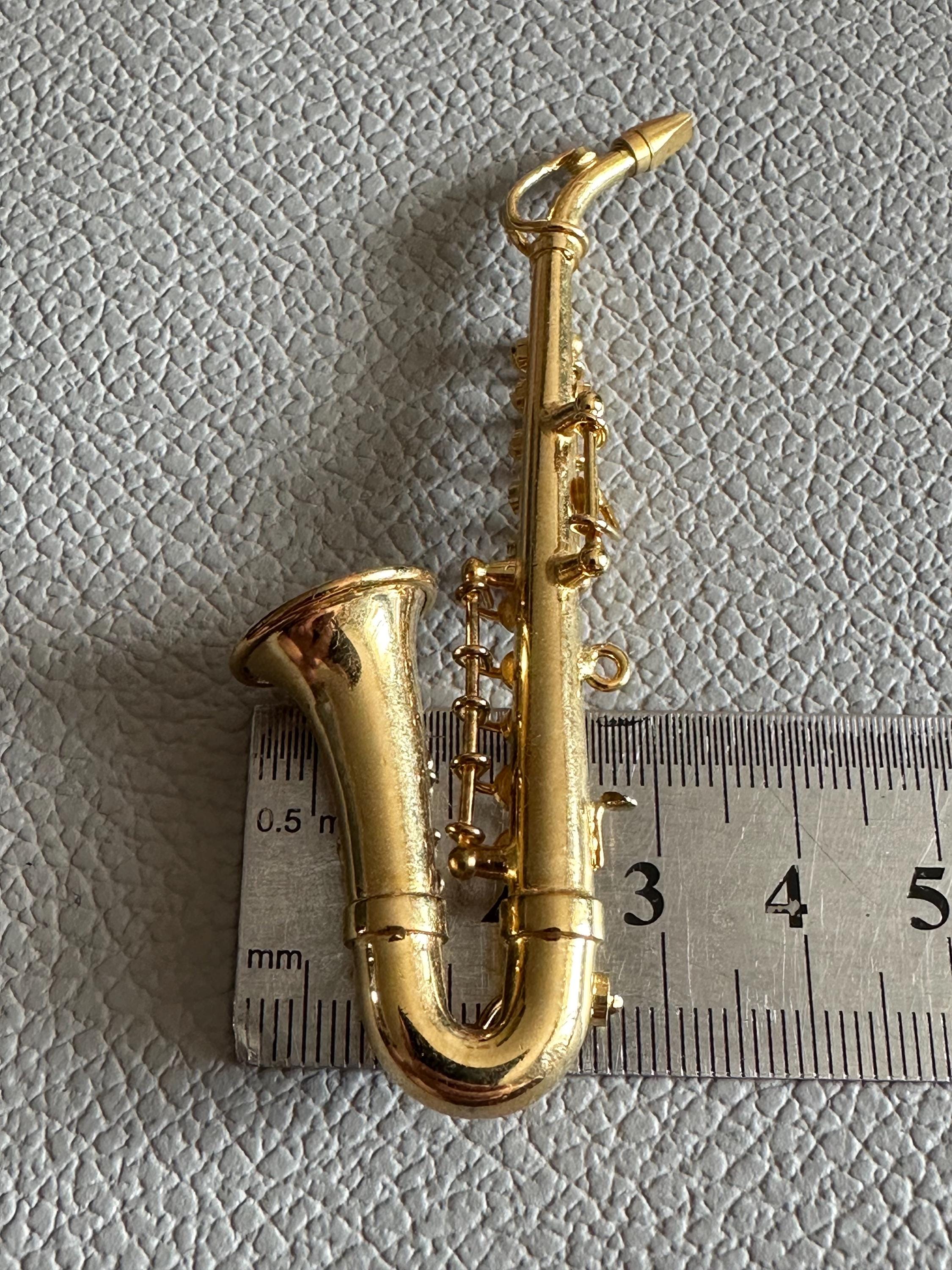 Miniature Musical Instrument Saxophone - Etsy