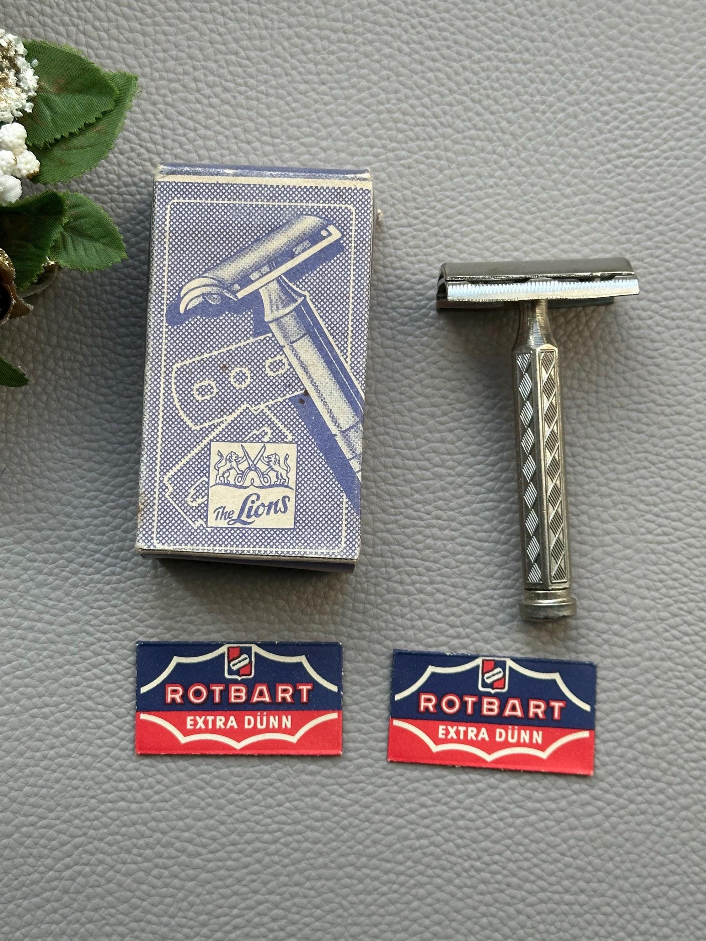 Vintage Solingen "the Lions" Safety Razor From the 1930s With Original ...