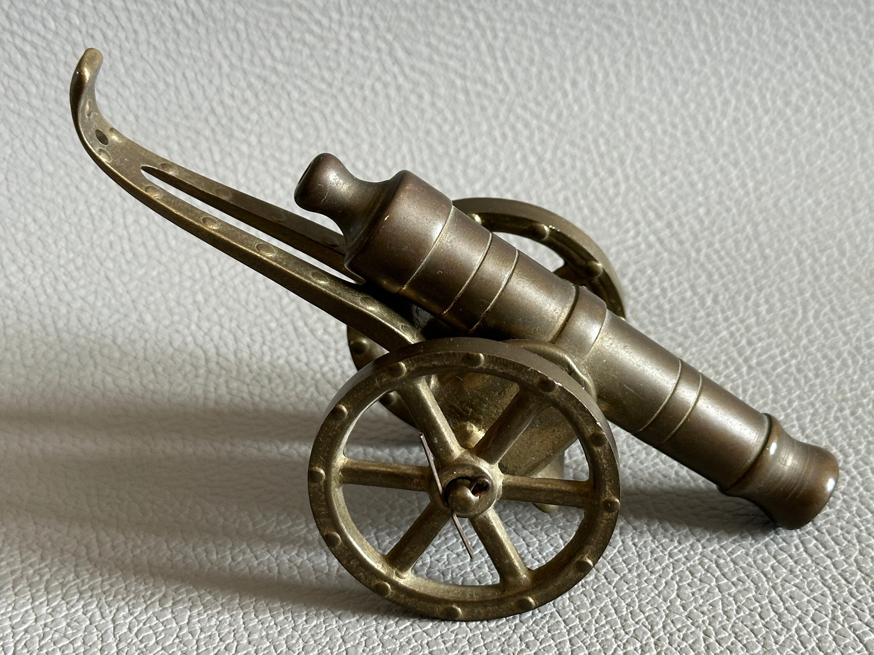 Vintage Mini Artillery Cannon Brass Table Decor - Etsy