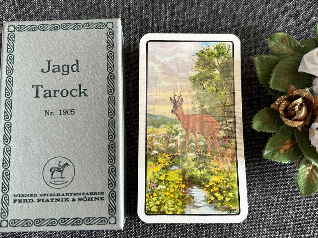 Vintage Game Cards Jagd Tarok Pyatnik Austria 1976 - Etsy