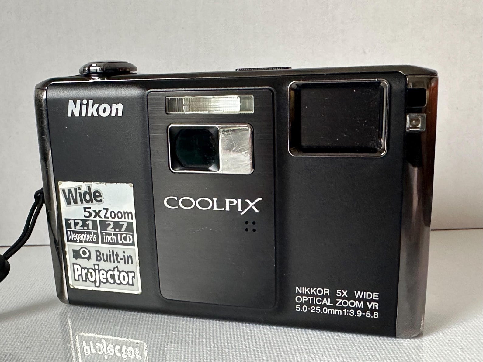 Nikon Coolpix S1000pj 12.1 MP Digital Camera Projector - Etsy