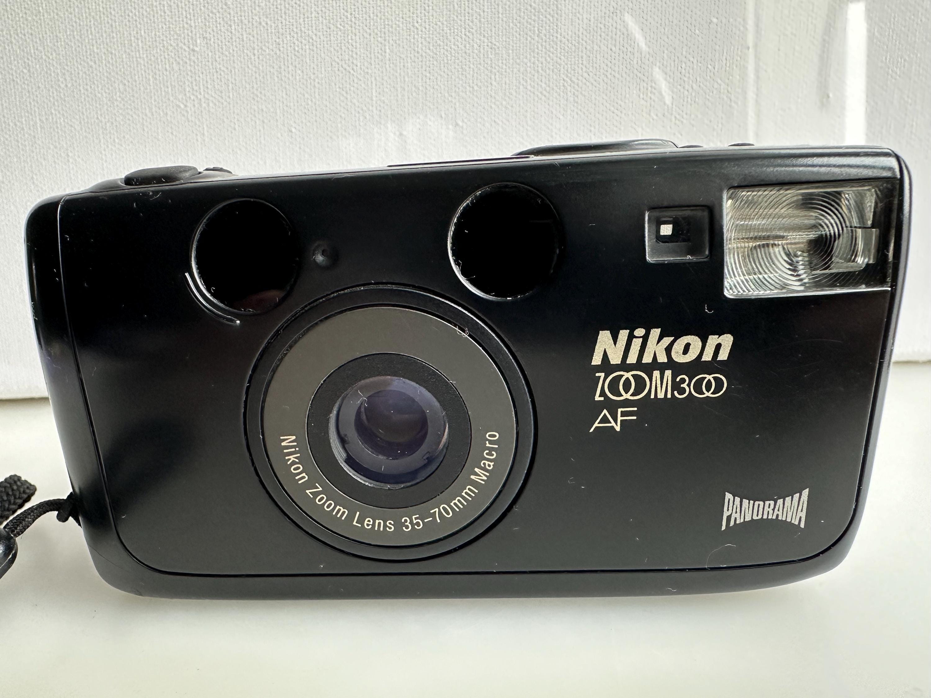 Nikon ZOOM 300 AF Panorama 35mm Point and Shoot Film Camera - Etsy