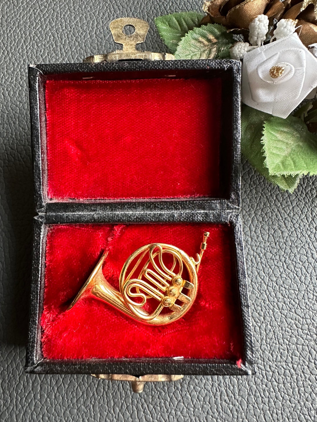 Miniature Musical Instrument Trumpet - Etsy