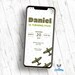 Aircraft Birthday Invitation Template for Kids Birthday Party ...