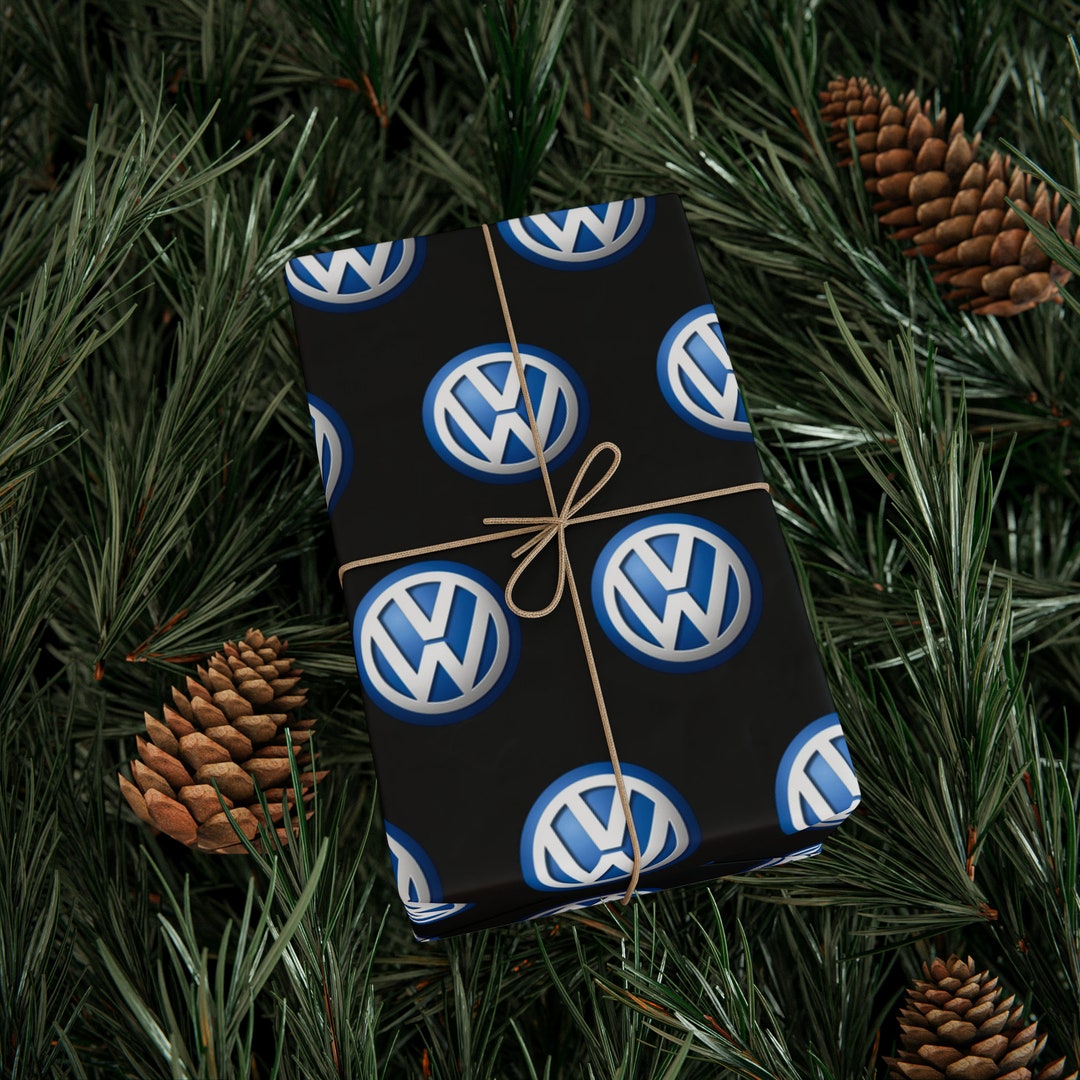 Volkswagen Logo Christmas Wrapping Paper - Etsy