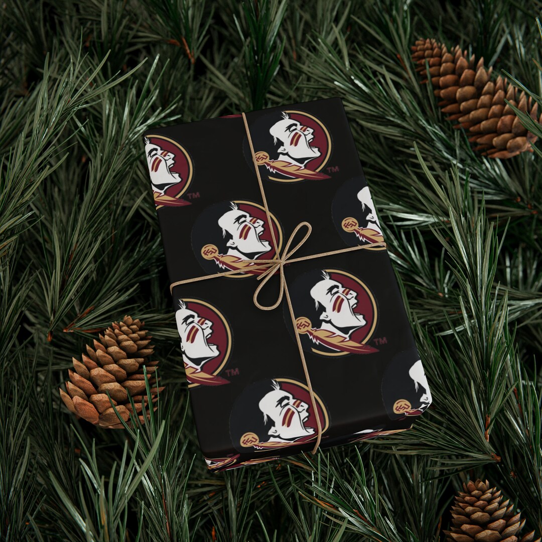 Florida State University Christmas Wrapping Paper Show Your Seminole ...
