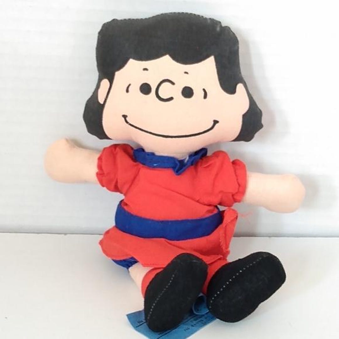 Vintage HTF 1952 Peanuts Lucy 8 Inch Stuffed Doll - Etsy
