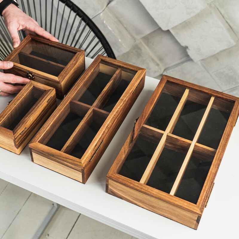 Wood Glasses Case - Etsy