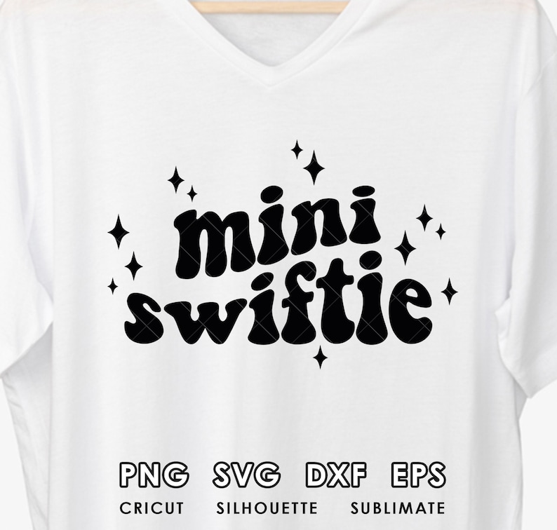 Mini Swiftie Svg Pngin My Swiftie Era Svg Wavy Letters - Etsy