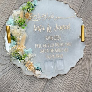 Nikkah / Wedding Ring Plate - Etsy