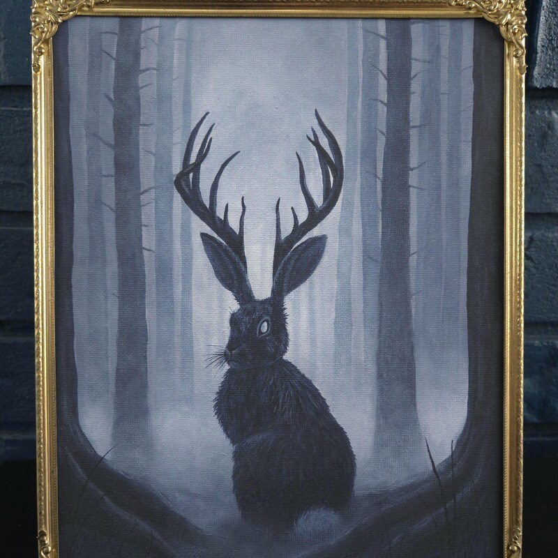 Jackalope Art - Etsy