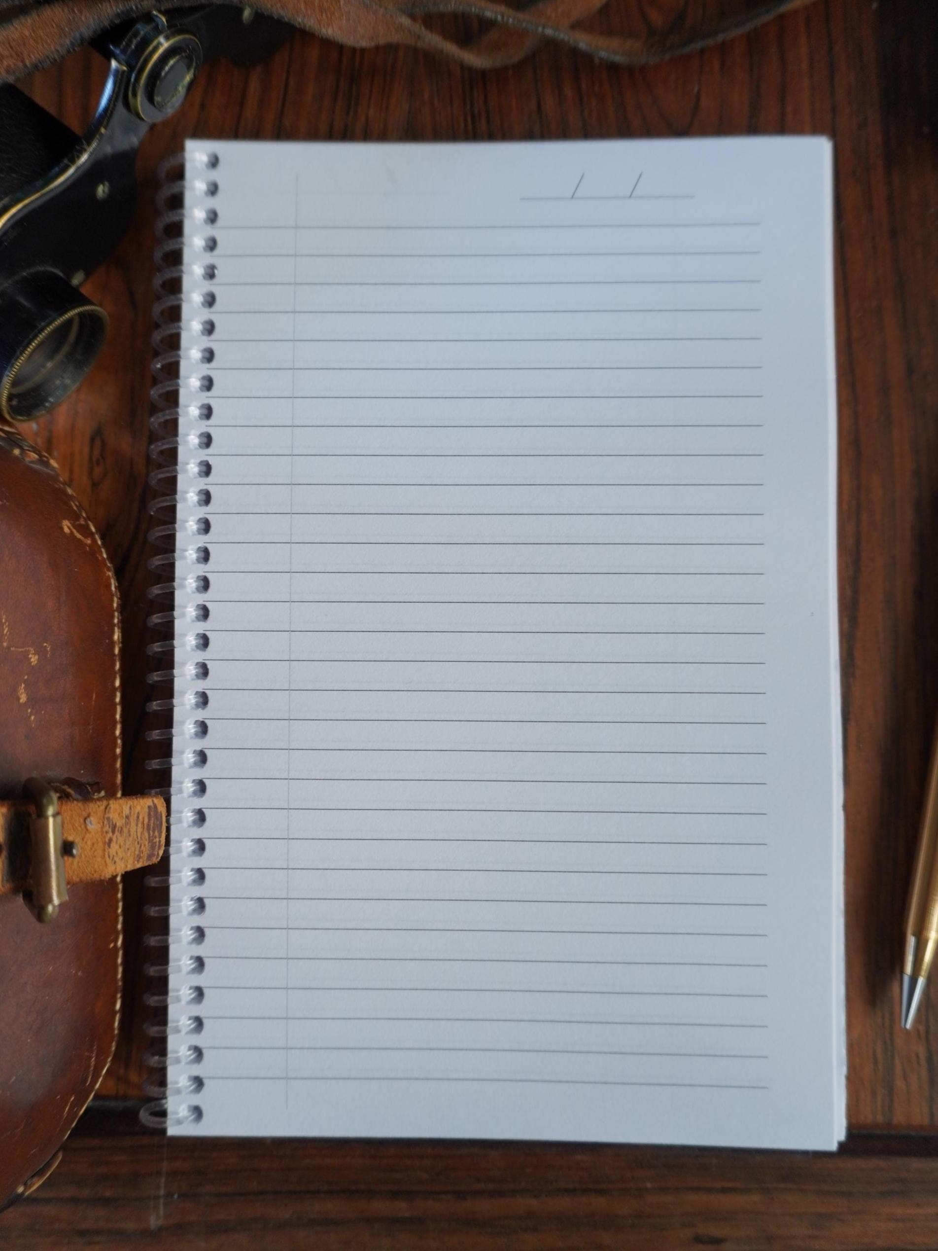 Research Notes Notebook, Cryptid Journal, Lined Paper, 8.5x5.5" - Etsy