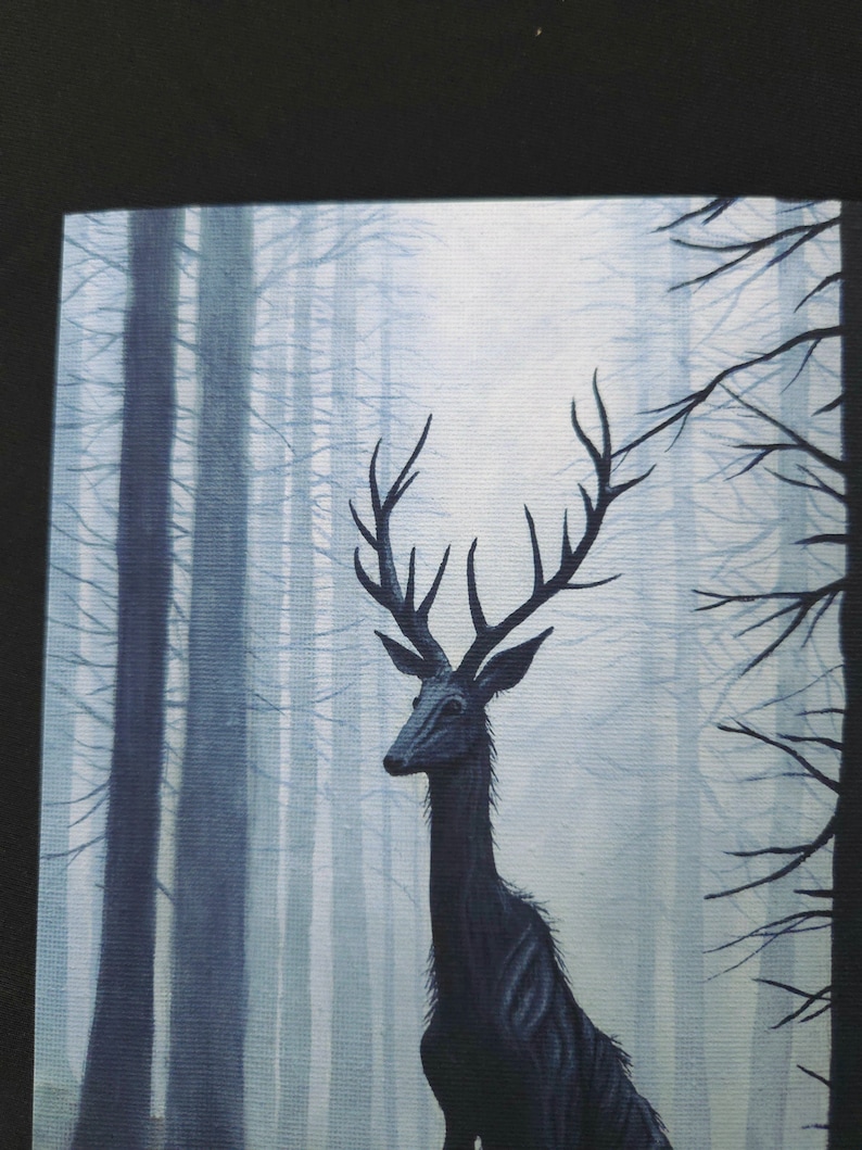 The Forest Guardian Not-deer Fine Art Print: Spooky Cryptid Cottagecore ...