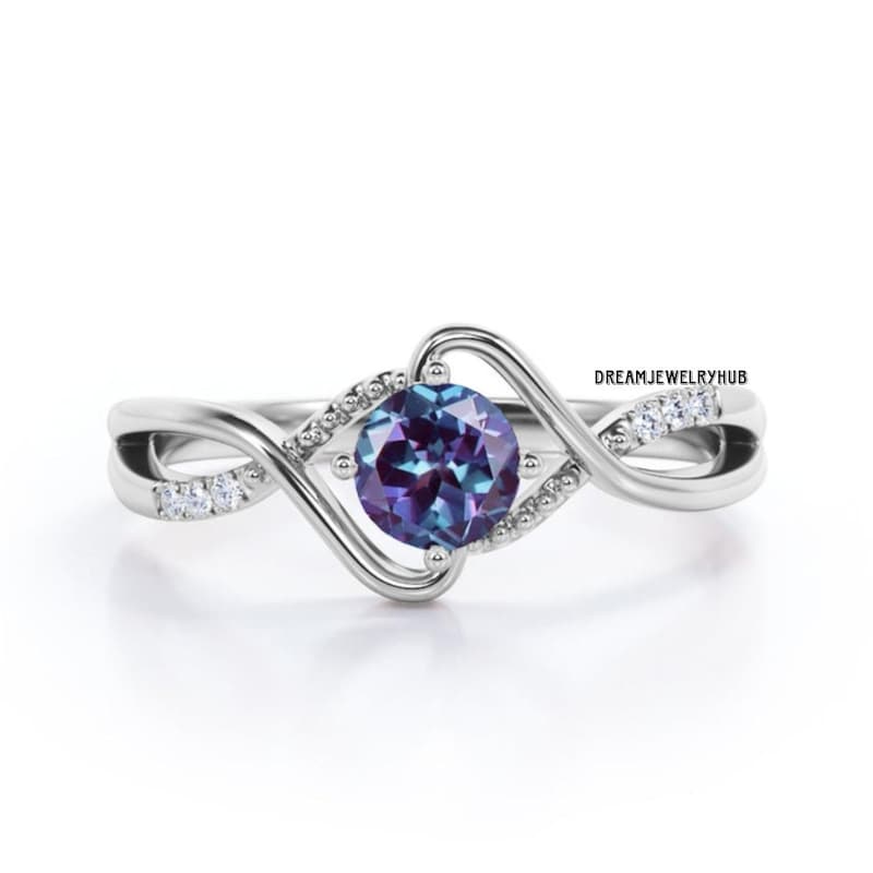 June Birthstone Ring - Etsy