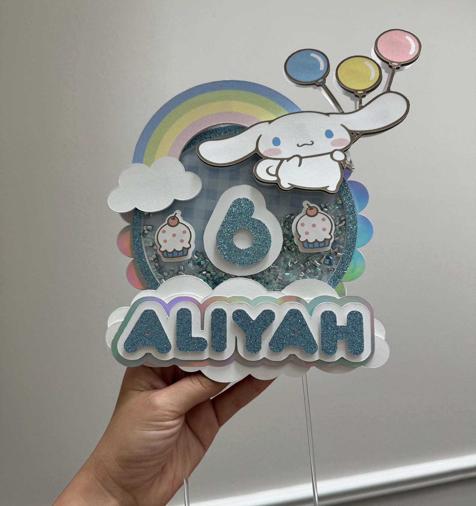 Cinnamoroll Cake Topper - Etsy
