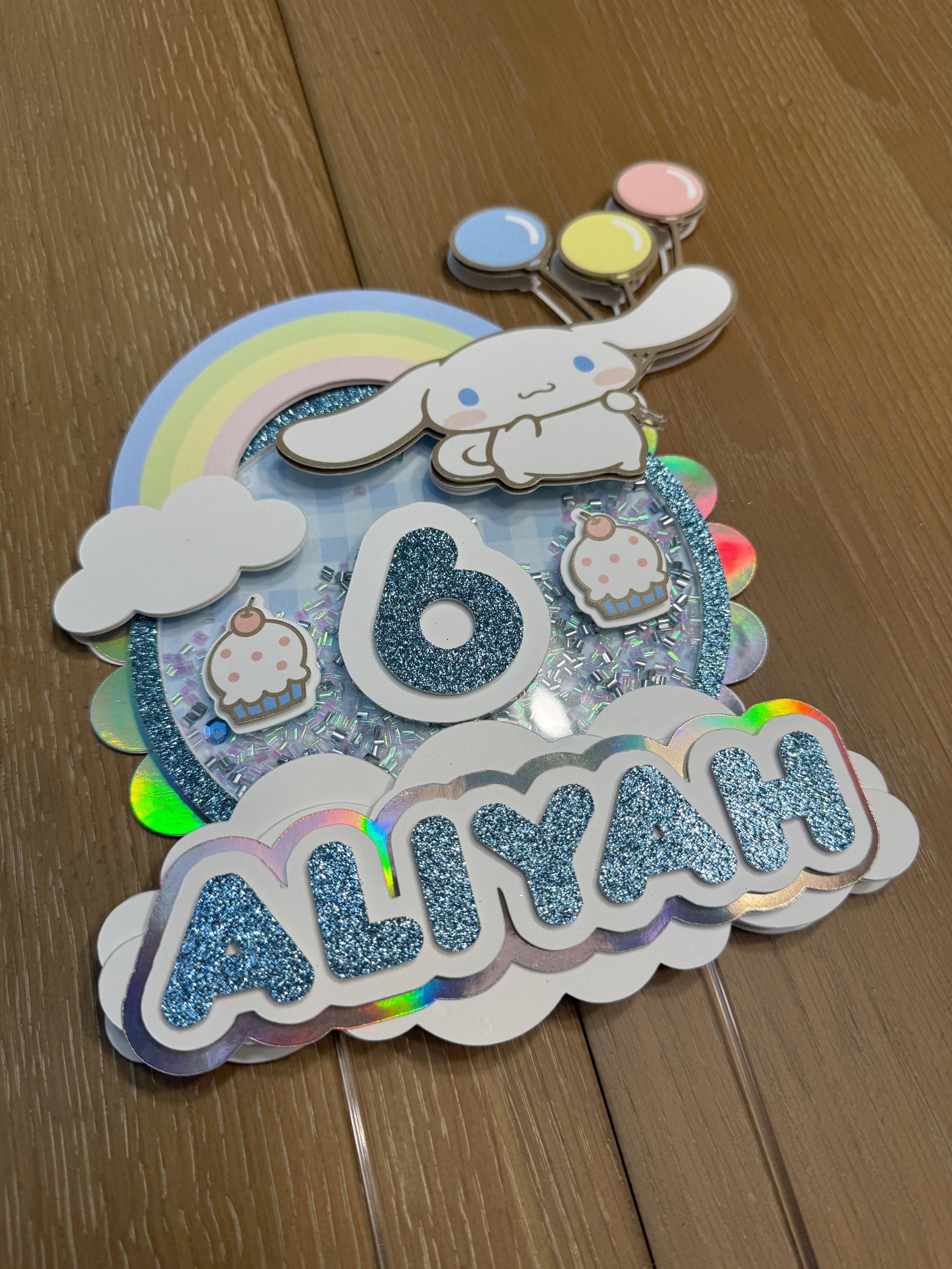 Cinnamoroll Cake Topper - Etsy