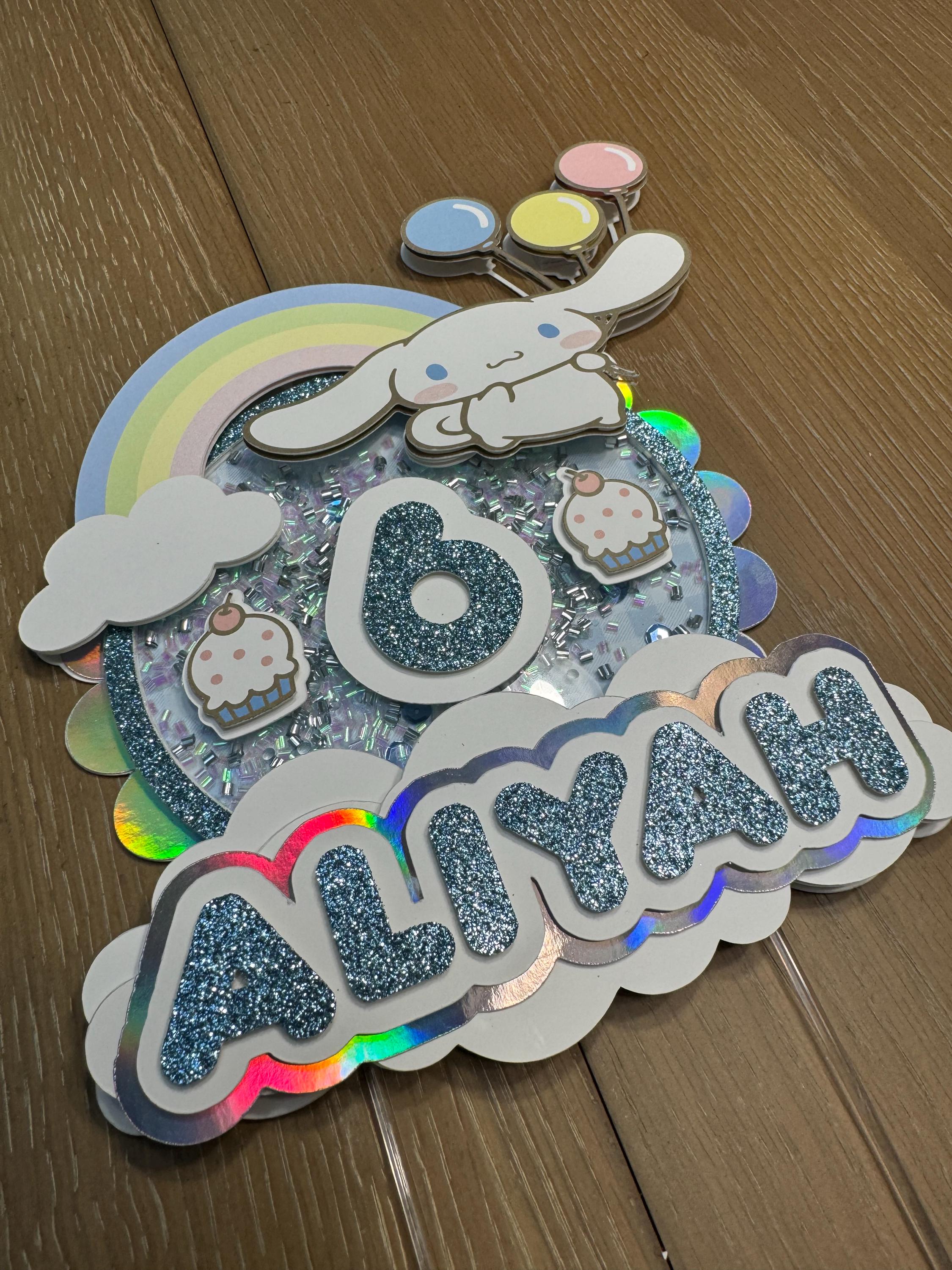 Cinnamoroll Cake Topper - Etsy