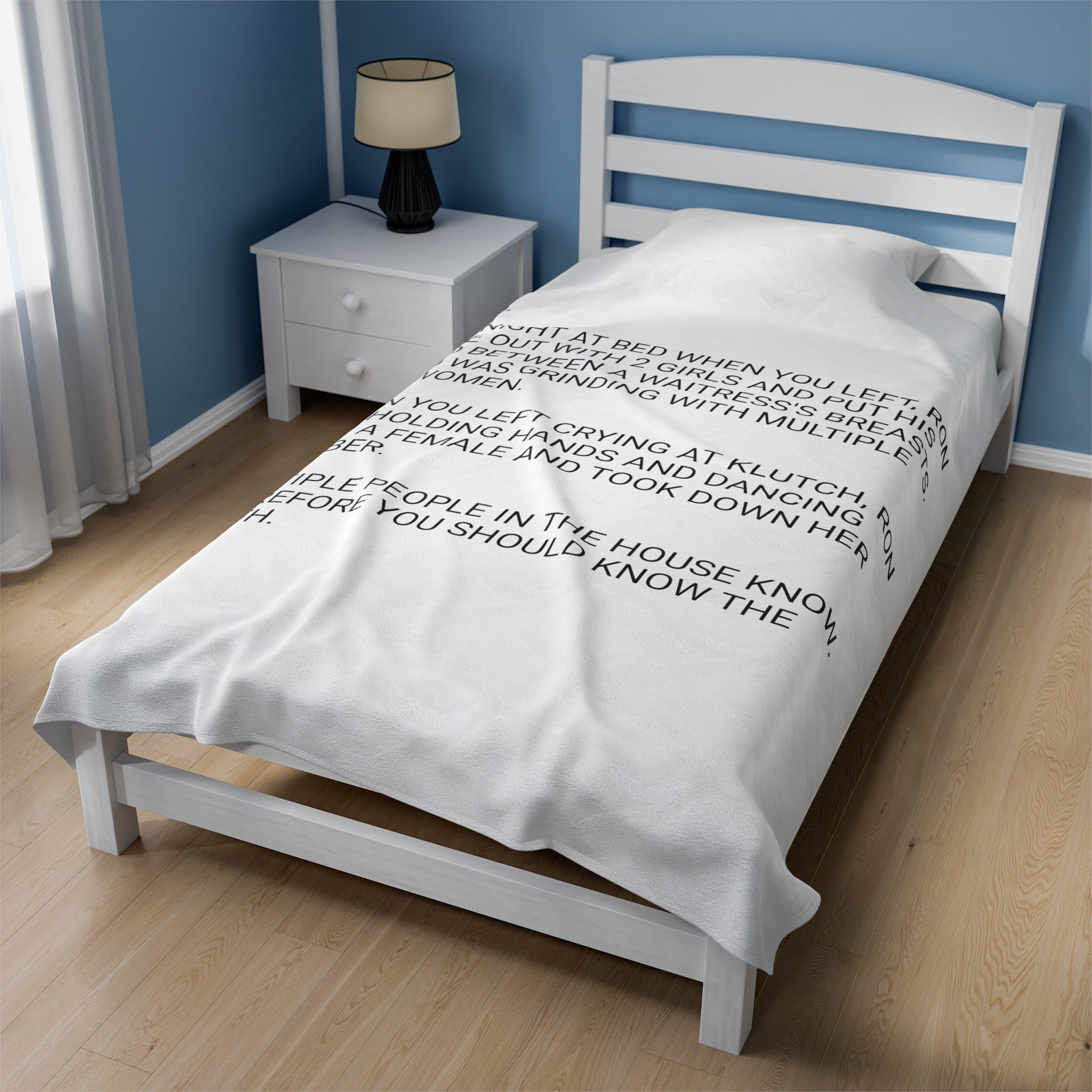 Jersey Shore the Note Velveteen Plush Blanket - Etsy