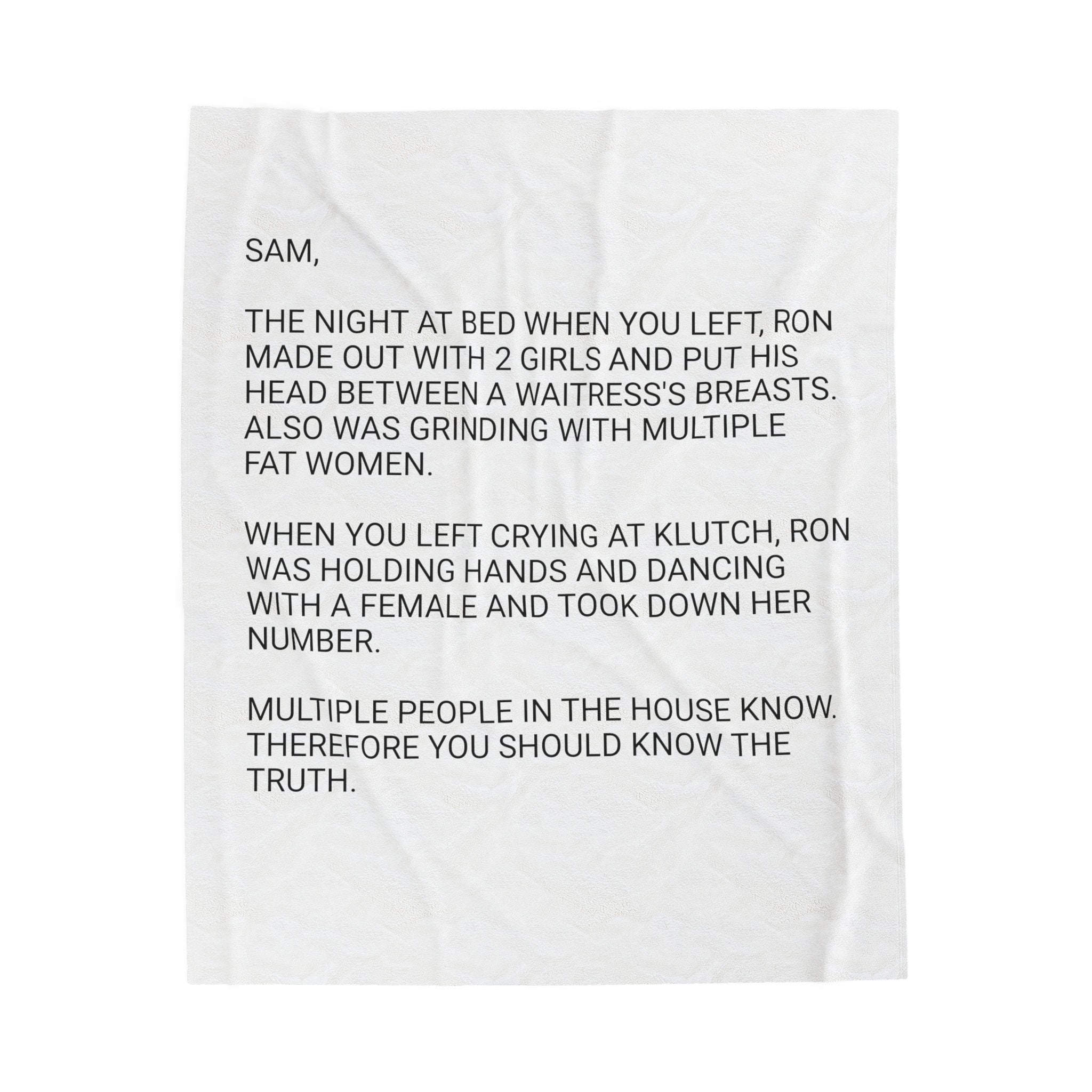 Jersey Shore the Note Velveteen Plush Blanket - Etsy