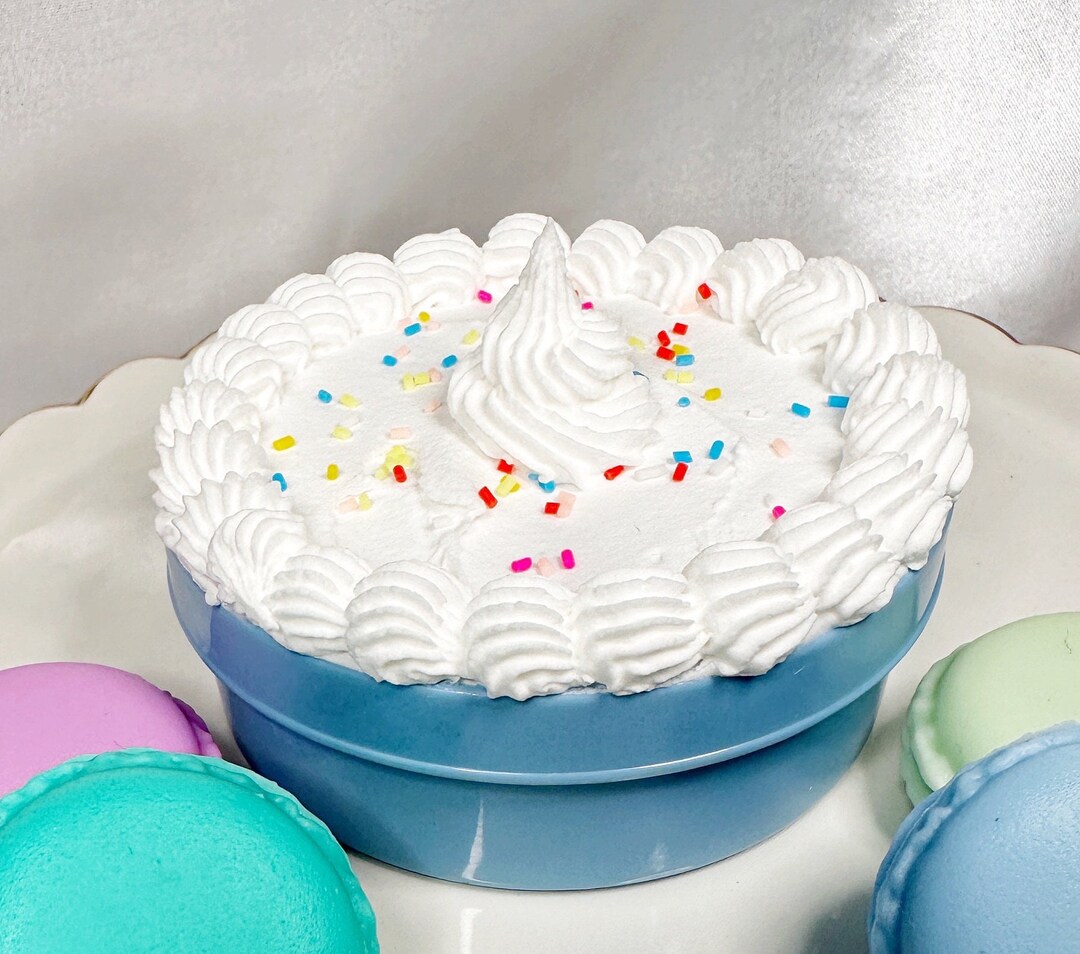 Fake Cake Bake Magnetic Container Fridge Magnet Desk Drawer Organizer ...