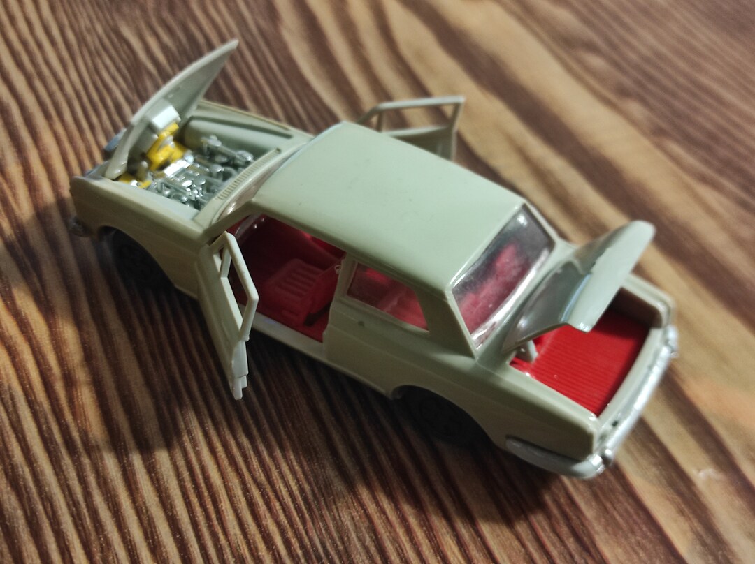 Model of a Retro Car of the Soviet Era VOLGA Made in the USSR Vintage ...