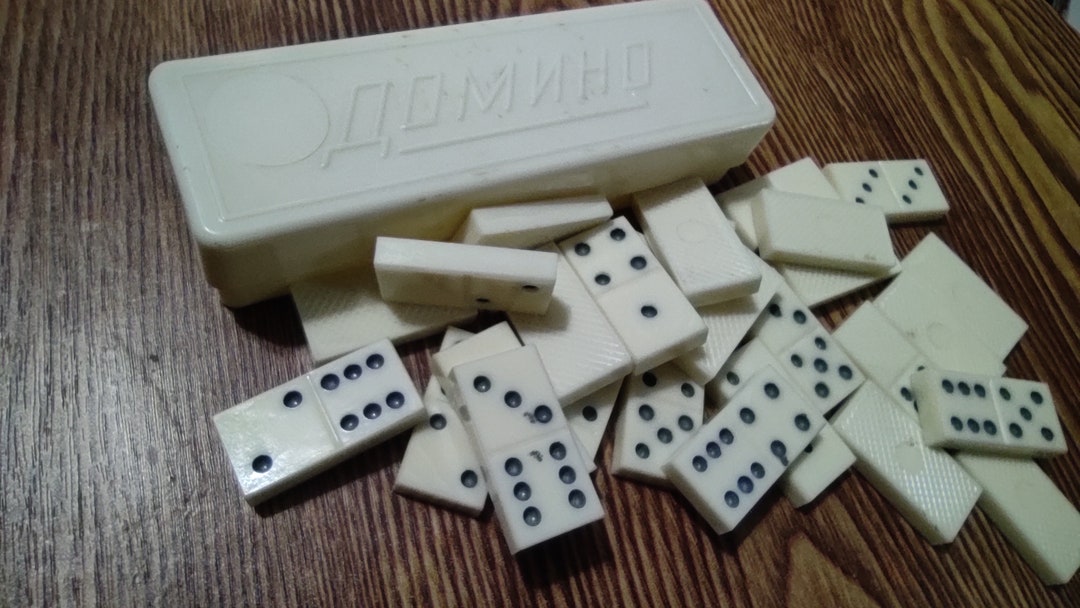 Vintage Antique Soviet Board Game Domino USSR in Original Box - Etsy