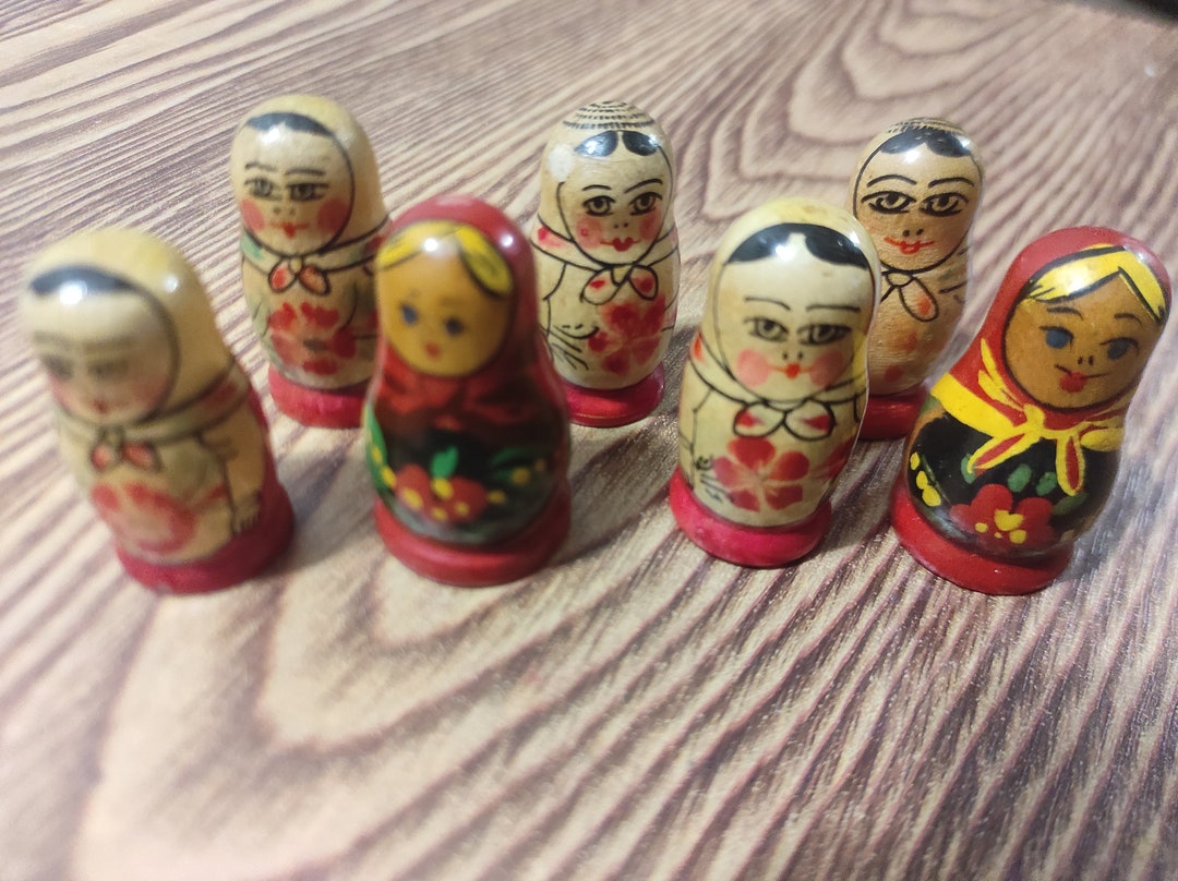Matryoshka Mini USSR Russian Doll Souvenir Handmade in Ukraine - Etsy UK