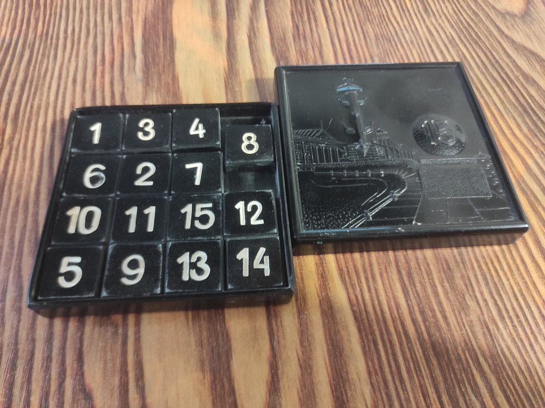 Vintage Soviet Game Puzzle Tag Original Rare Exclusive Made in the USSR ...