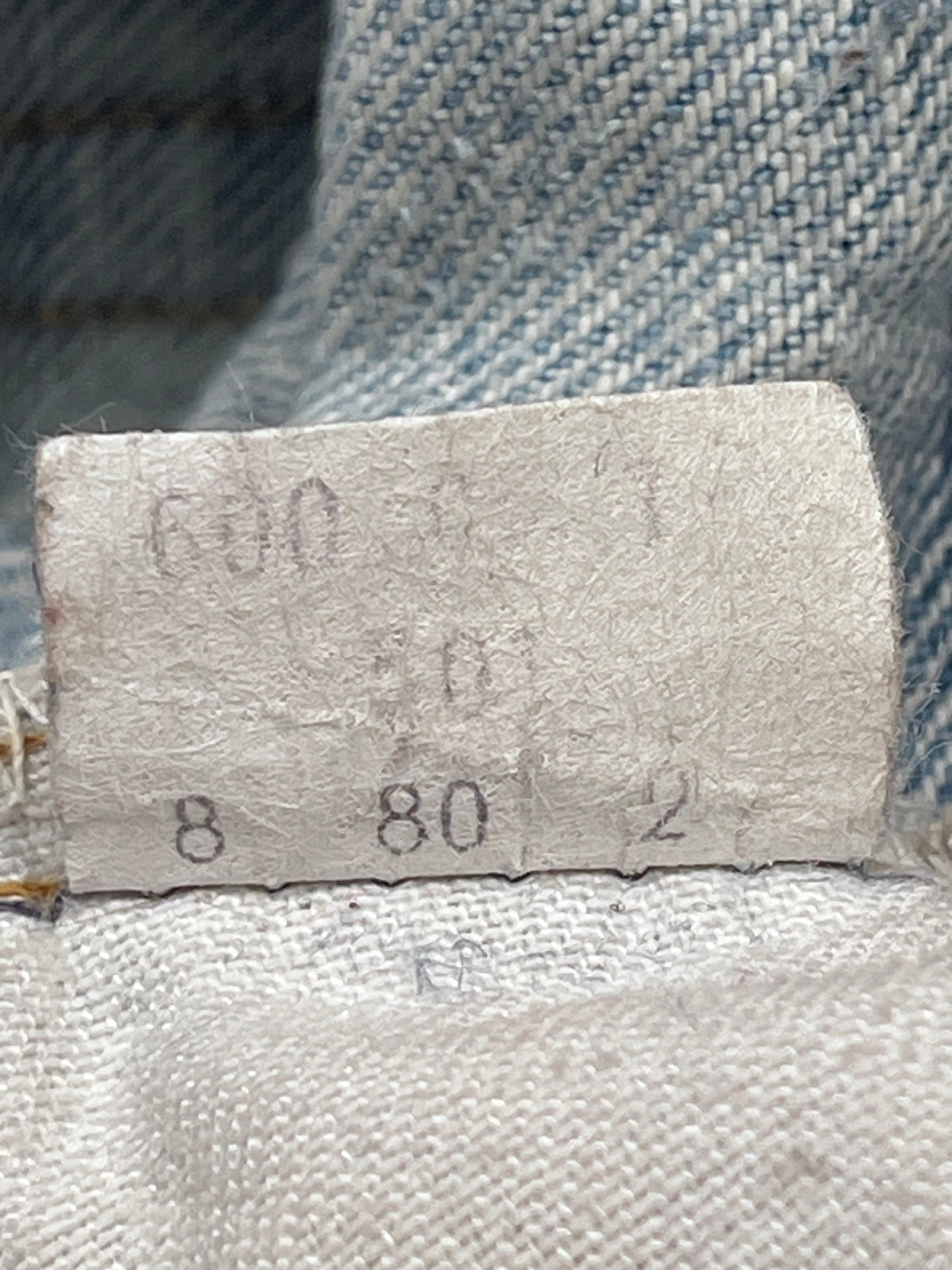 VINTAGE 1980 Levis 501 Redline Selvedge Jeans Red Tab Made in USA - Etsy