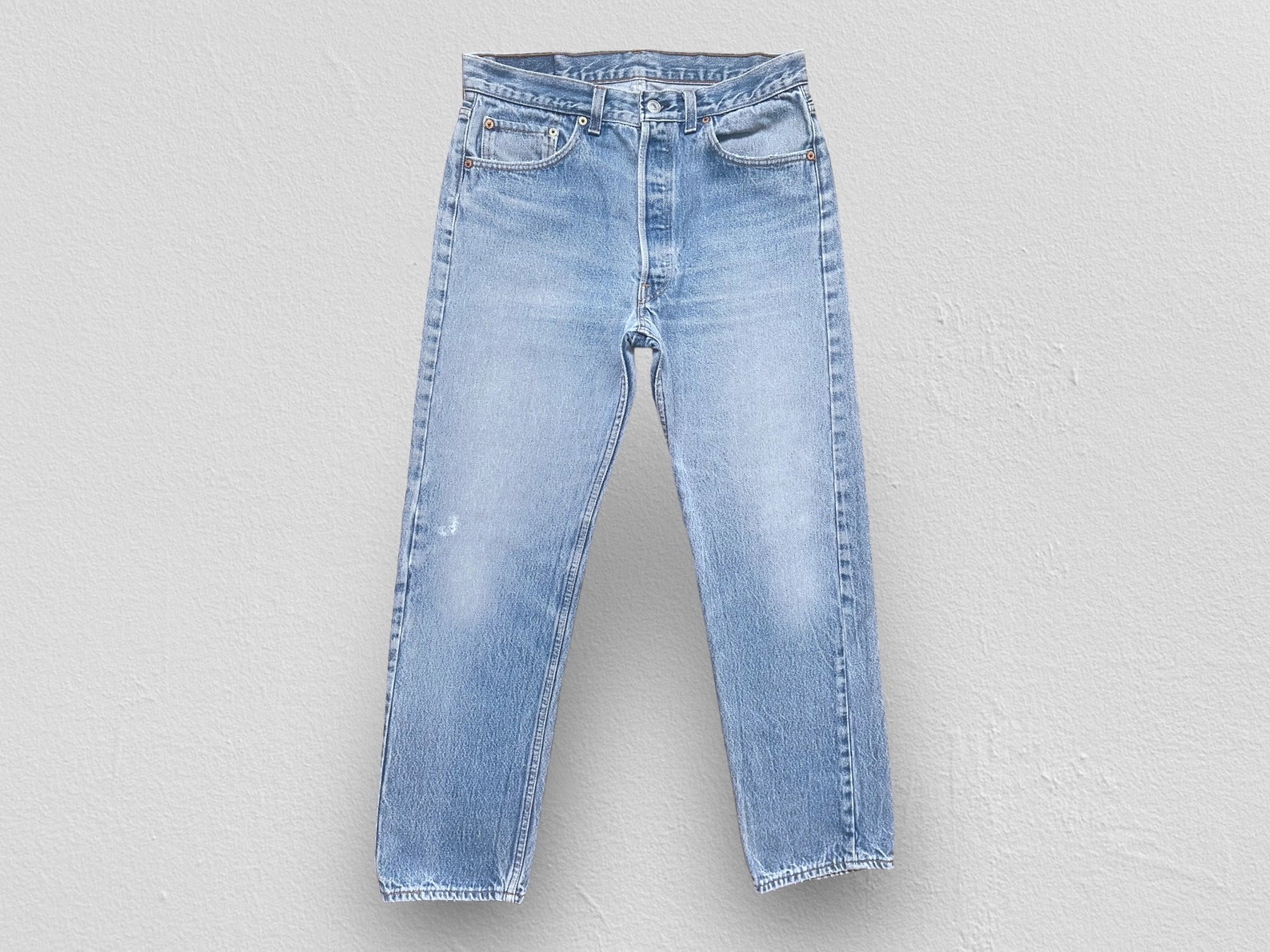 VINTAGE 1991 Levis 501 Red Tab Denim Jeans Non Selvedge Made in USA - Etsy