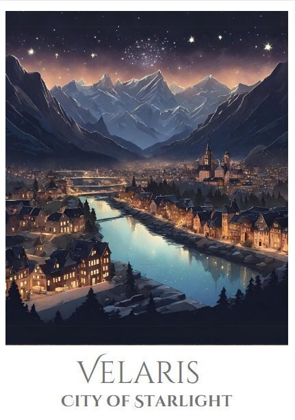 Velaris A Night in the City of Starlight - Etsy