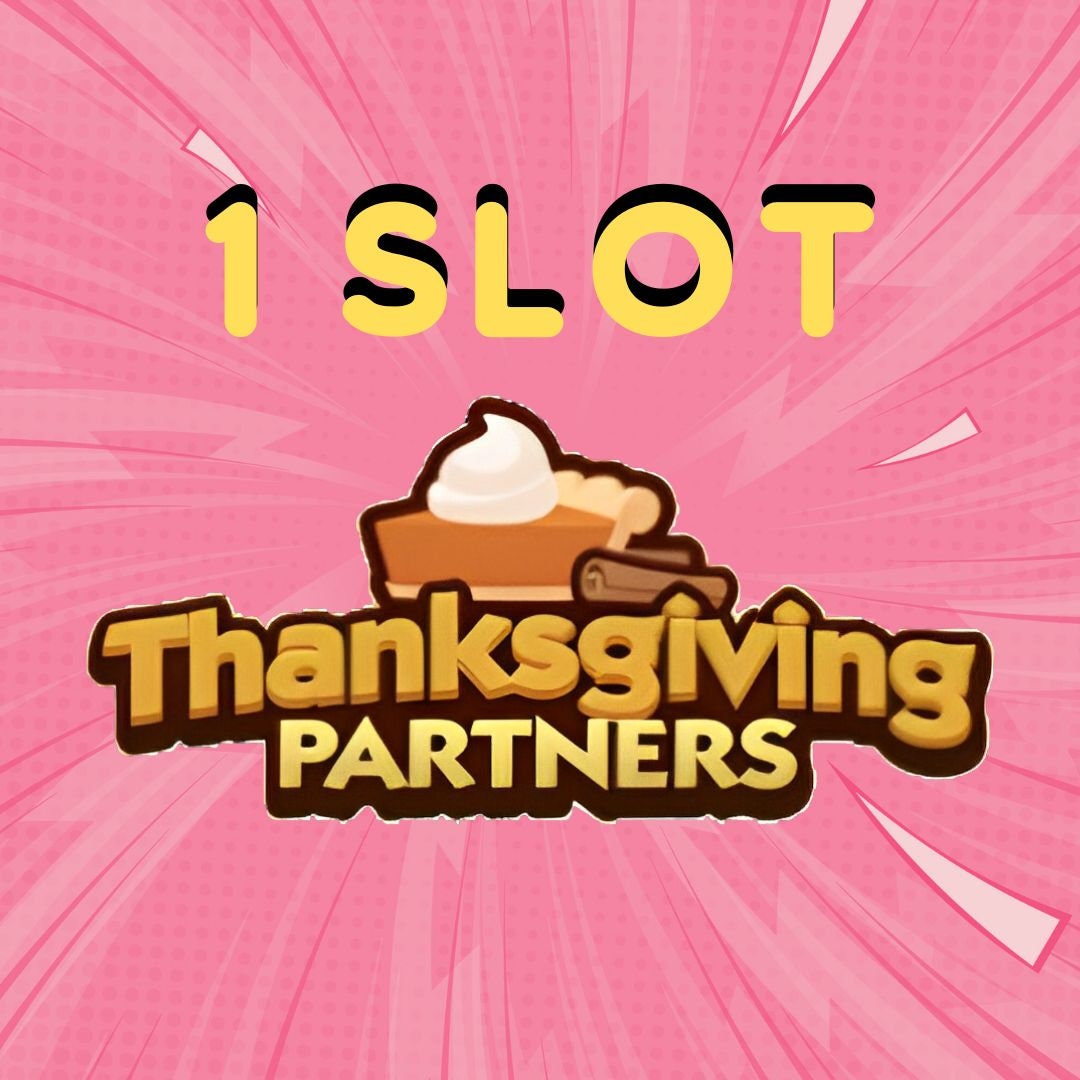 1 ONE Slot Partners Event Monopoly GO - Etsy