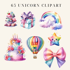 Cute Unicorn Clipart, Commercial Use, Unicorn Png, Magic Unicorn ...
