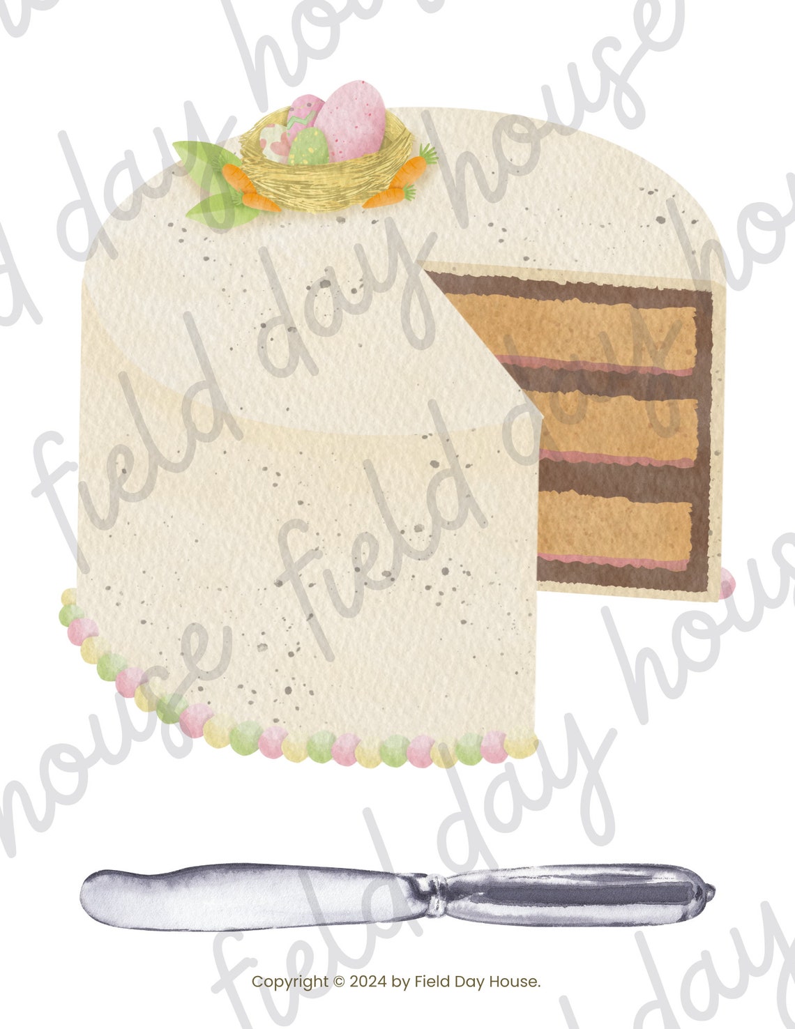 Bunny Bakery Pretend Play Kit - Easter Dramatic Play Printable - Sweets ...