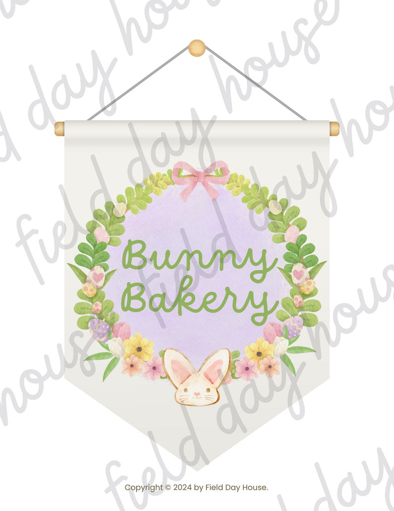 Bunny Bakery Pretend Play Kit - Easter Dramatic Play Printable - Sweets ...