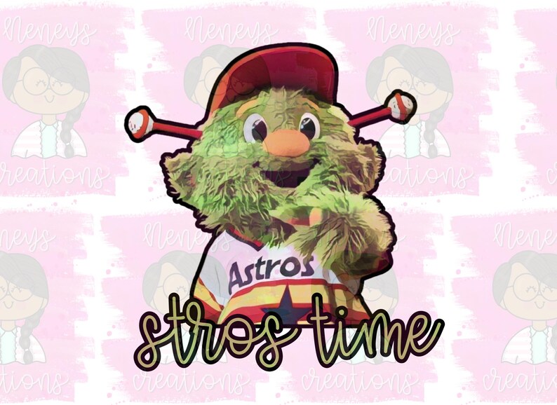 Houston Astros Orbit PNG / Stros Time PNG / Houston Astro Orbit ...