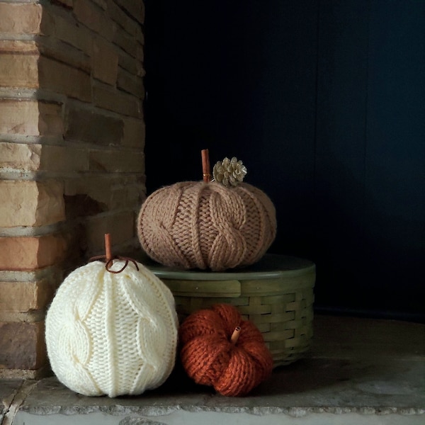 Chunky Yarn Pumpkin - Etsy