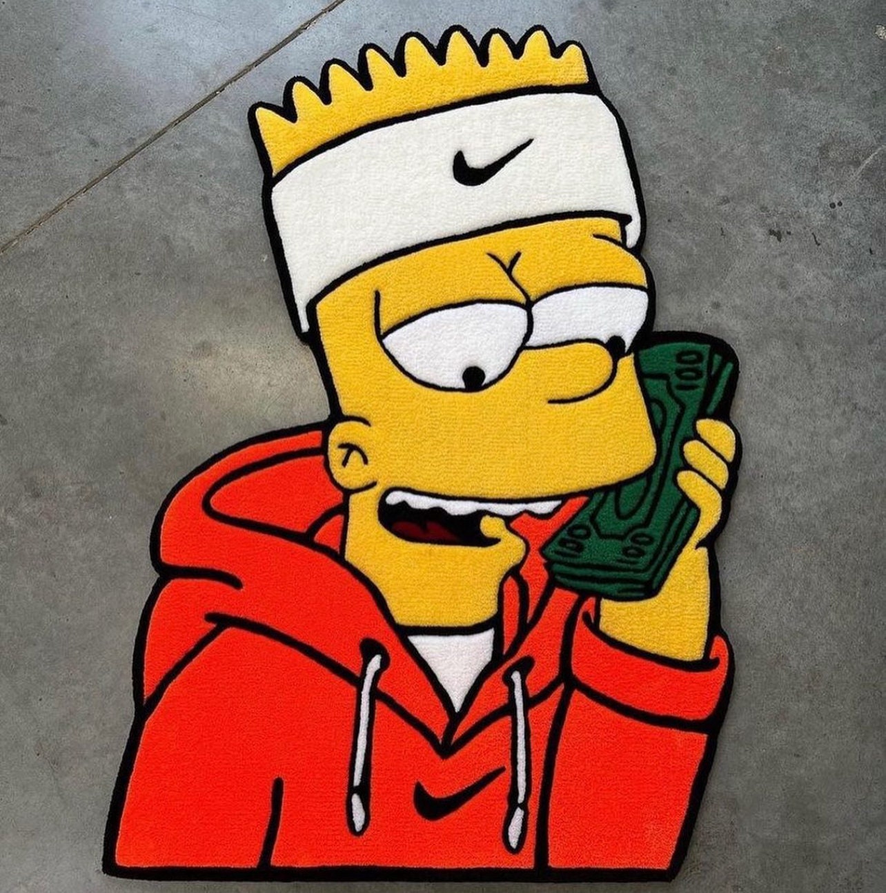 Custom Tufted Rug Design Wall Hanging Customized Anime Character ...