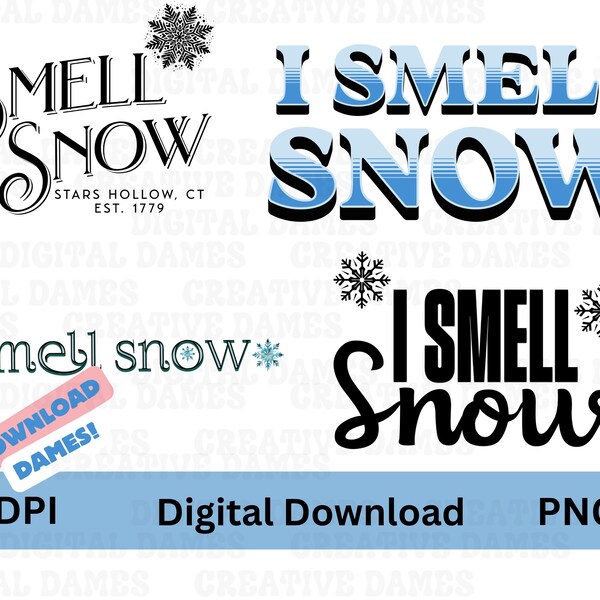 I Smell Snow - Etsy