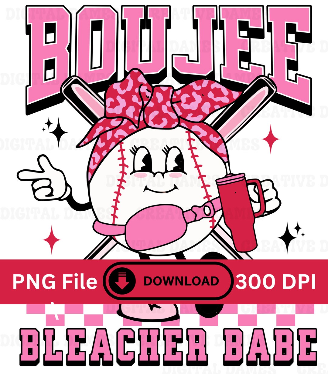 Boujee Bleacher Babe Baseball Mama Trendy Mom PNG File Tball Coach ...
