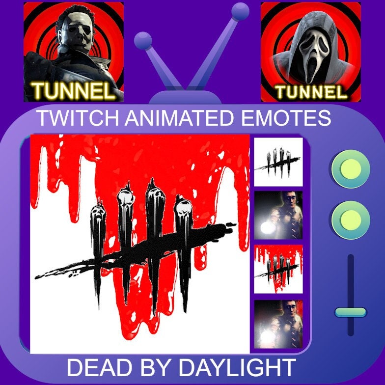 DBD Emote 16-pack BUNDLE for Twitch Animated Emotes Dbd Horror Animated ...
