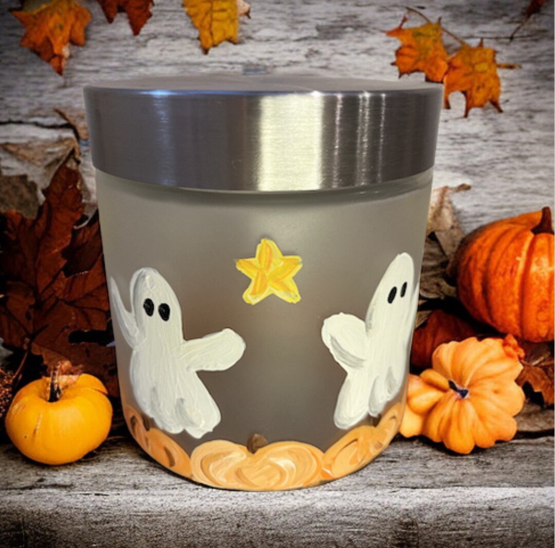 Goofy Ghost Candy Jar Handpainted - Etsy