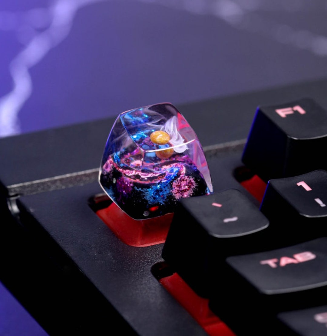 Galaxy Keycap - Etsy