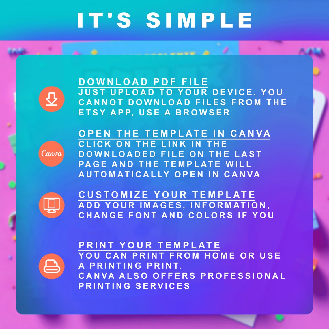 Roblox Style Birthday Invitation - Digital Printable Postcard Design ...