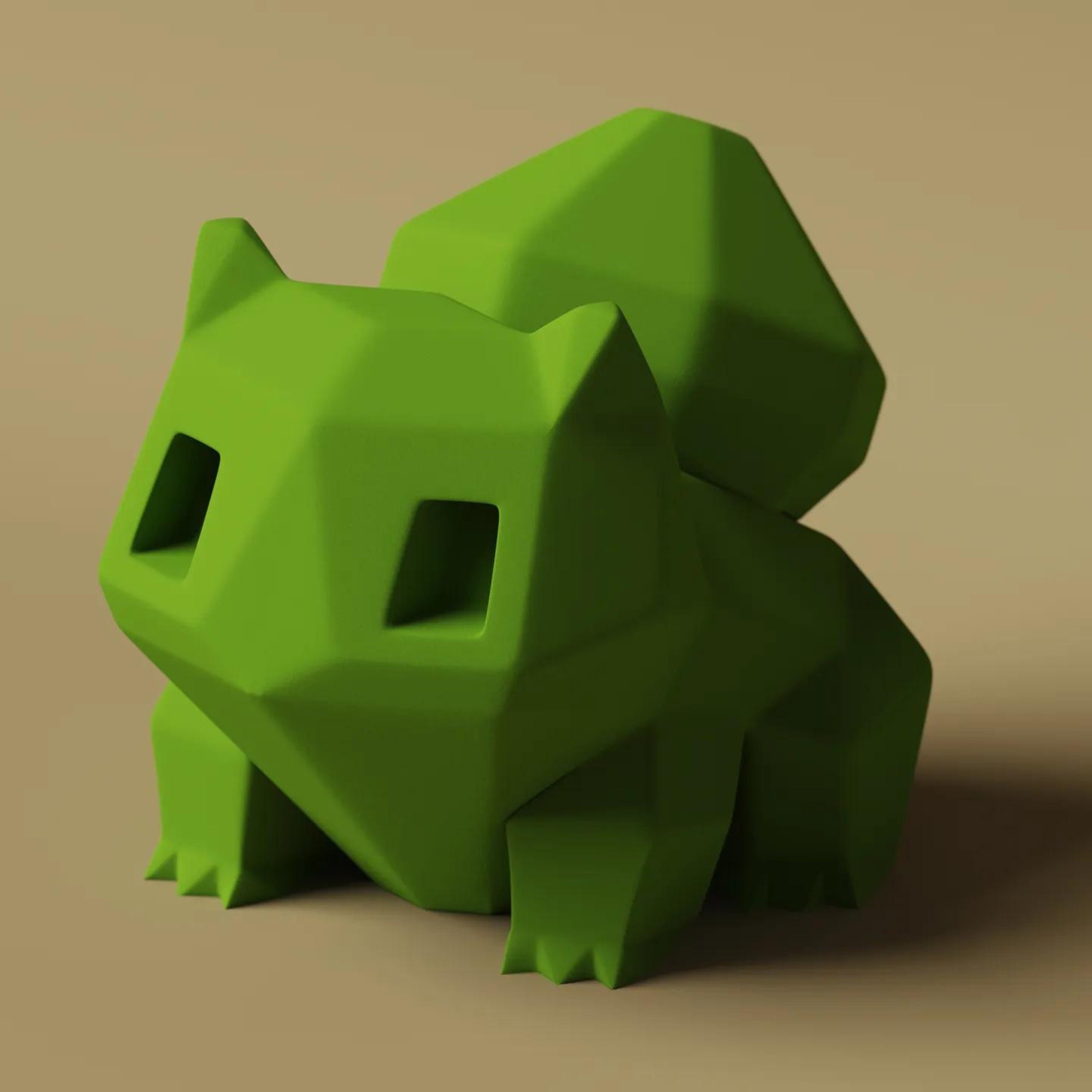 9 Pokemon Low Poly PACK, Minimalist Model, 3D Stl File, 3D STL Bundle ...