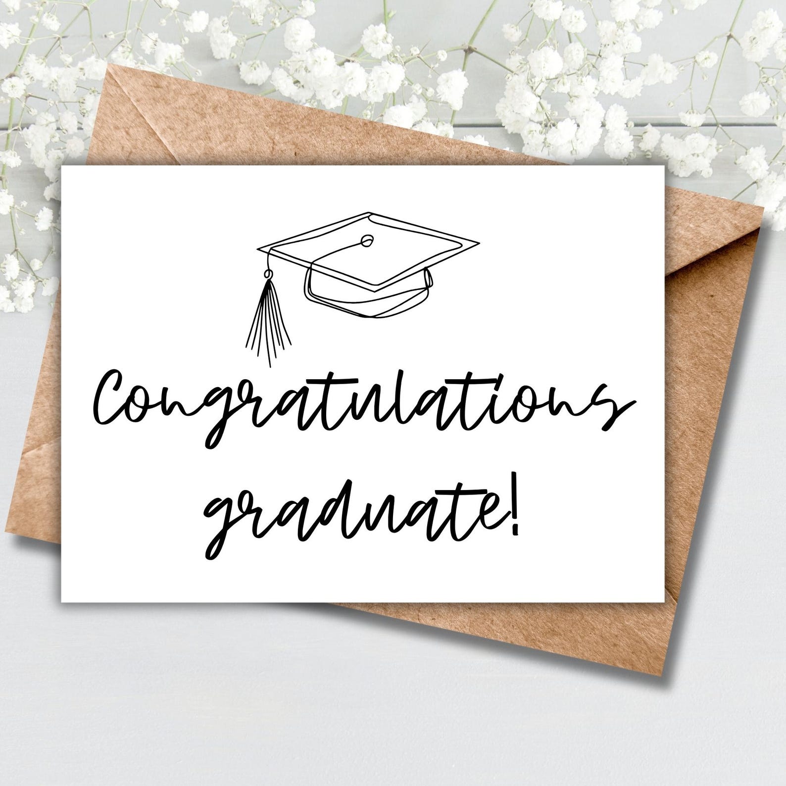 Printable Congratulations Card for Graduate | Highschool Ceremony ...
