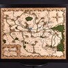 Middle Earth 3D Wood Map - Etsy